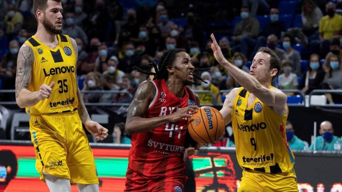 El Tenerife abusa del Rytas en Champions - Canal Baloncesto